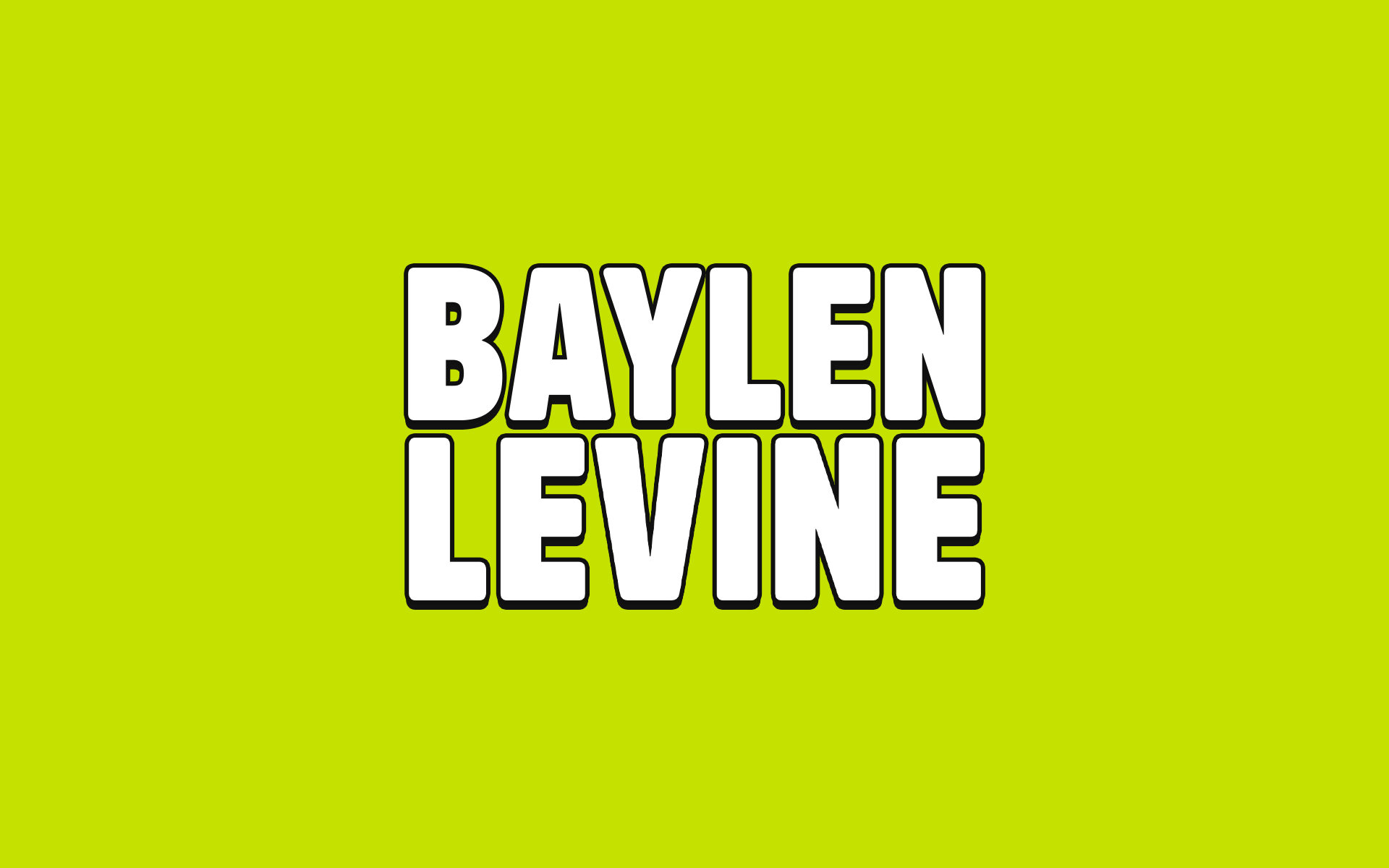 Baylen Levine – BAYLEN LEVINE