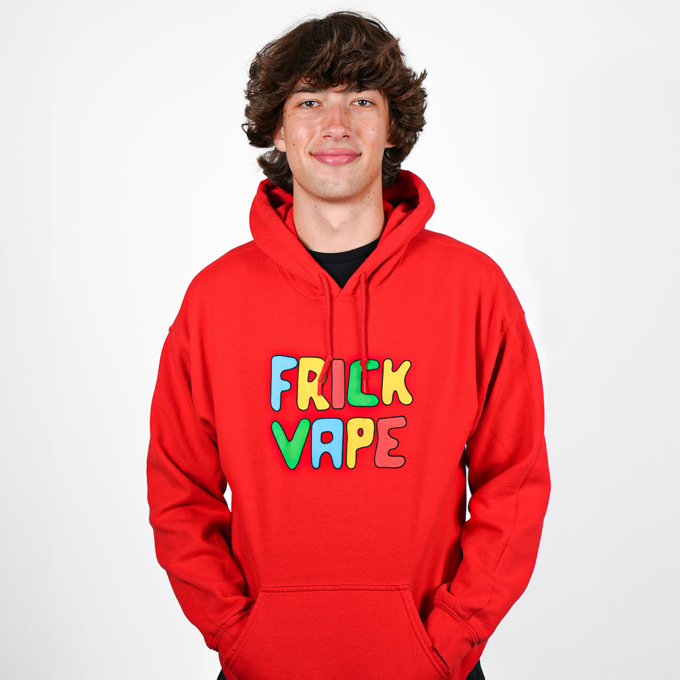 Fun Frick Vape Red Hoodie – BAYLEN LEVINE