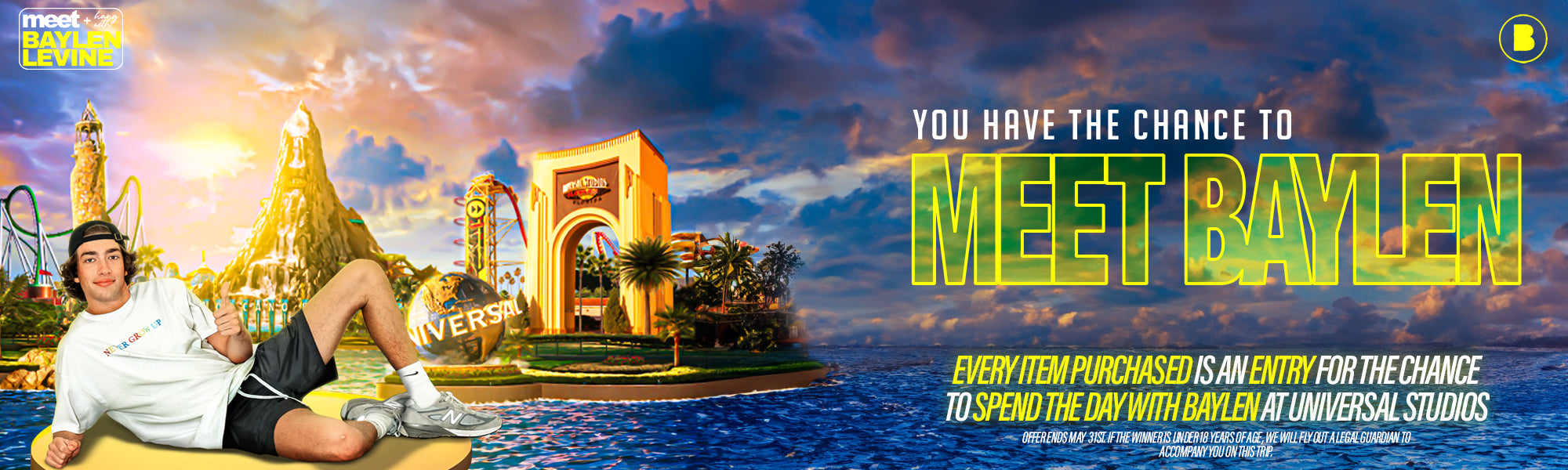 Official Merch by Baylen Levine – BAYLEN LEVINE